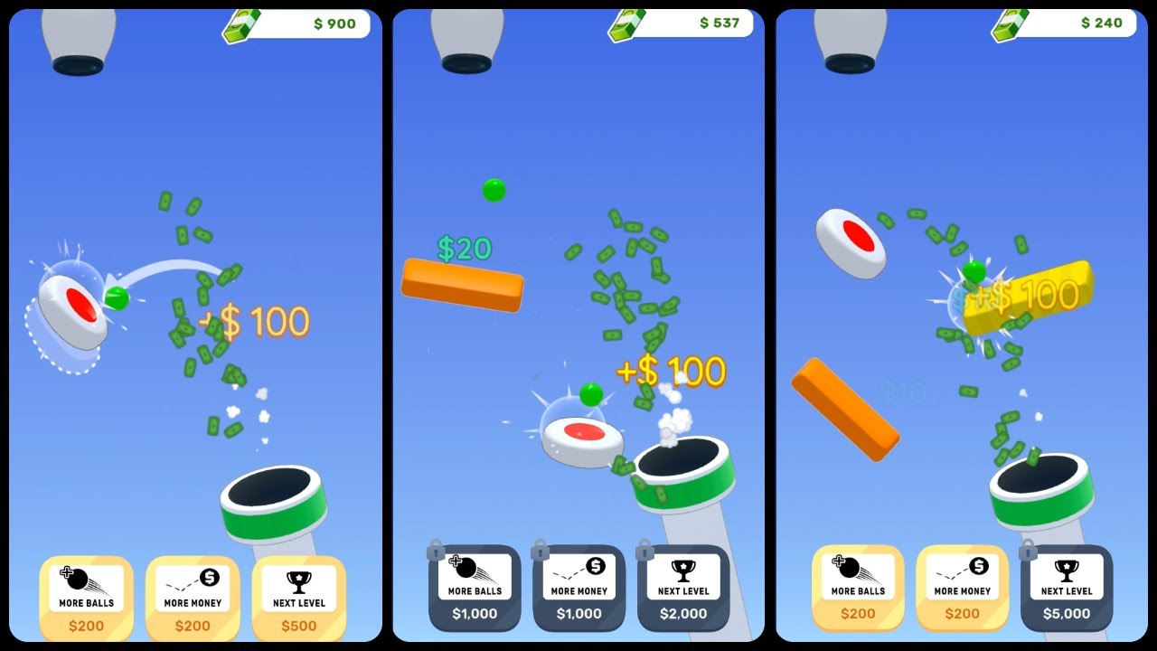 Trickle-Down 3D Mobile Game | Gameplay Android - YouTube