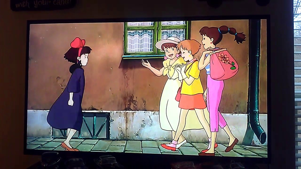 Kiki's delivery service girls was laughing at her - YouTube