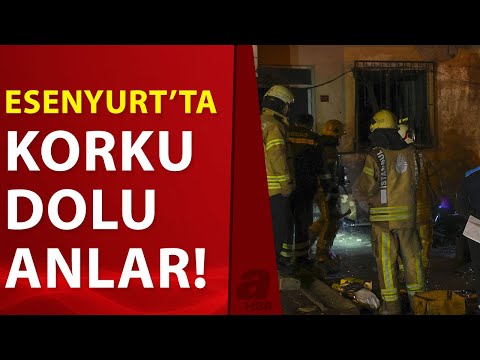Esenyurt'ta meydana gelen doğal gaz patlaması mahalleliyi sokağa döktü | A Haber