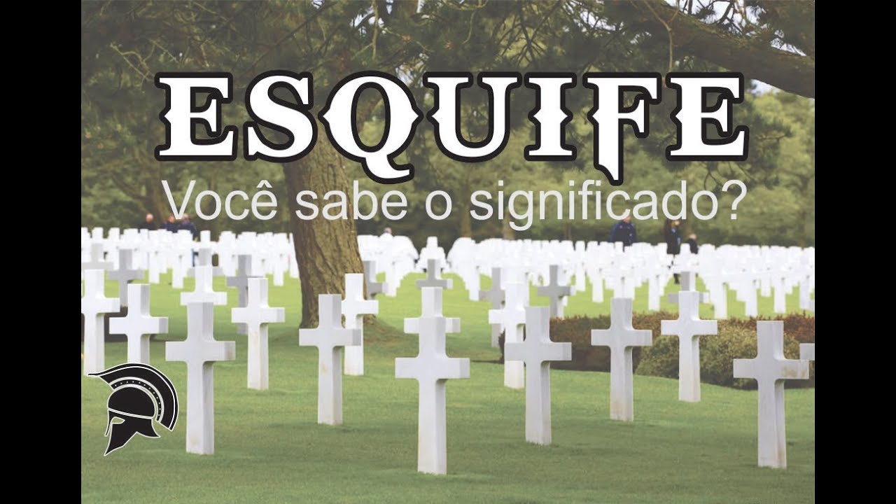 ESQUIFE | Você sabe o significado? - YouTube