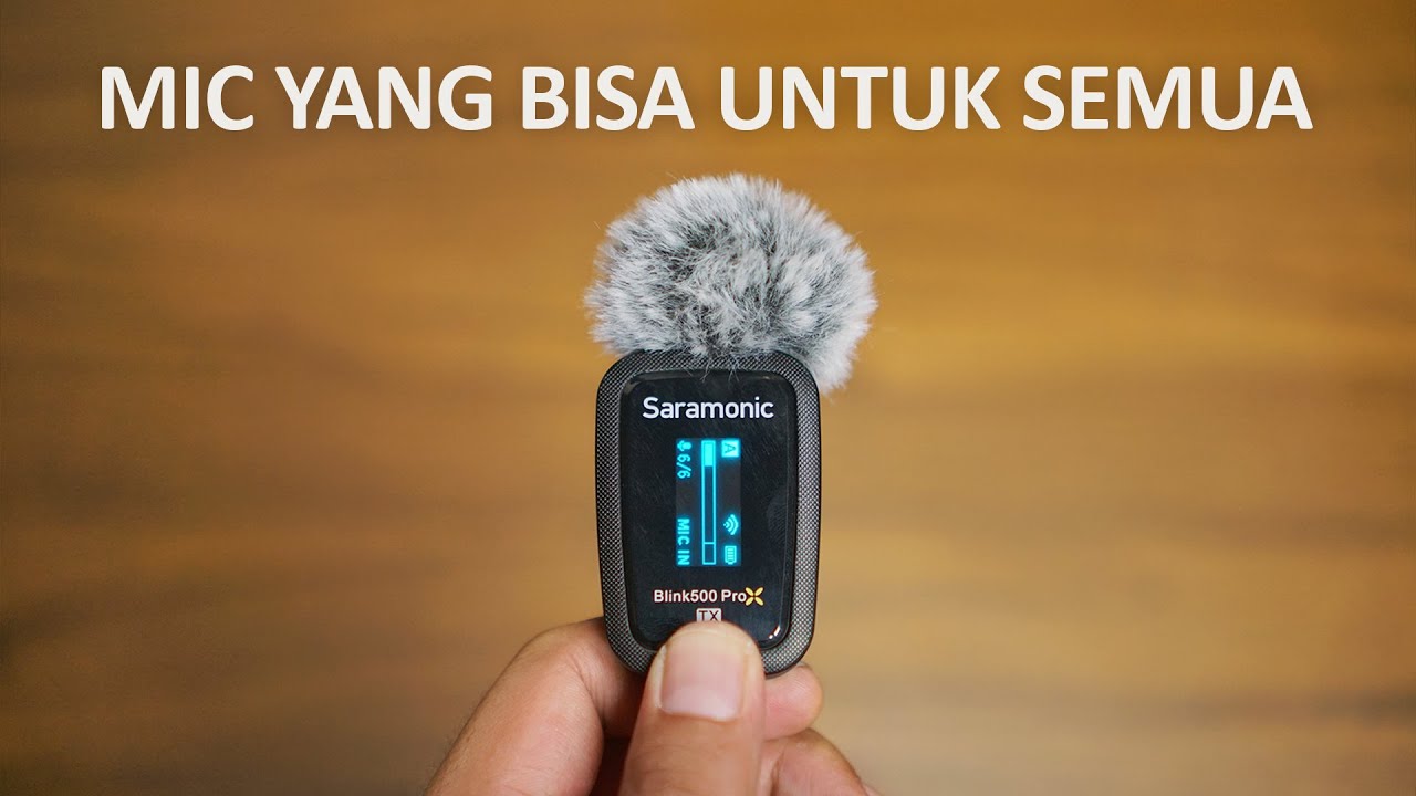 REKAMAN LAGU PAKE MIC WIRELESS CLIP ON | Saramonic Blink500 Pro X - YouTube
