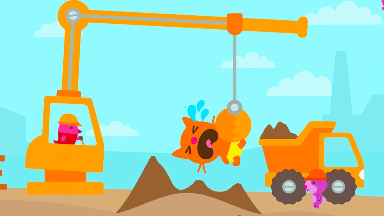 Fun Sago Mini Games - Monster Kids Fun Fairytale Home Construction With ...