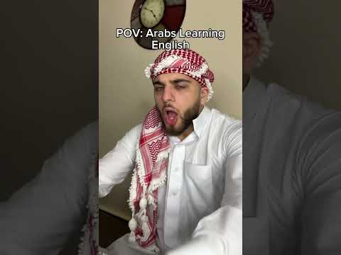 Arabs Tryna Learn English Be Like🤣