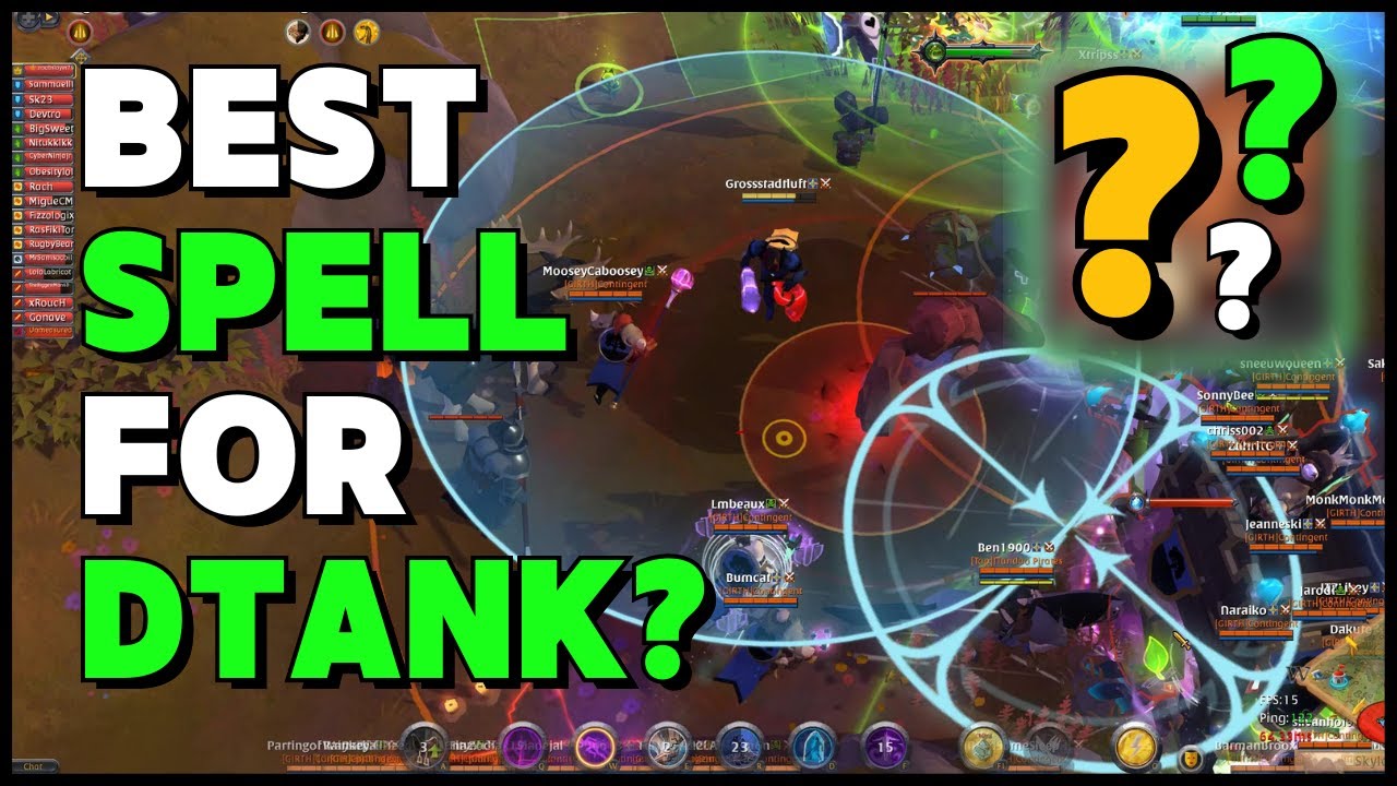 This Hidden Spell is Broken: Unveiling the Best Spell for Tank - Albion ...