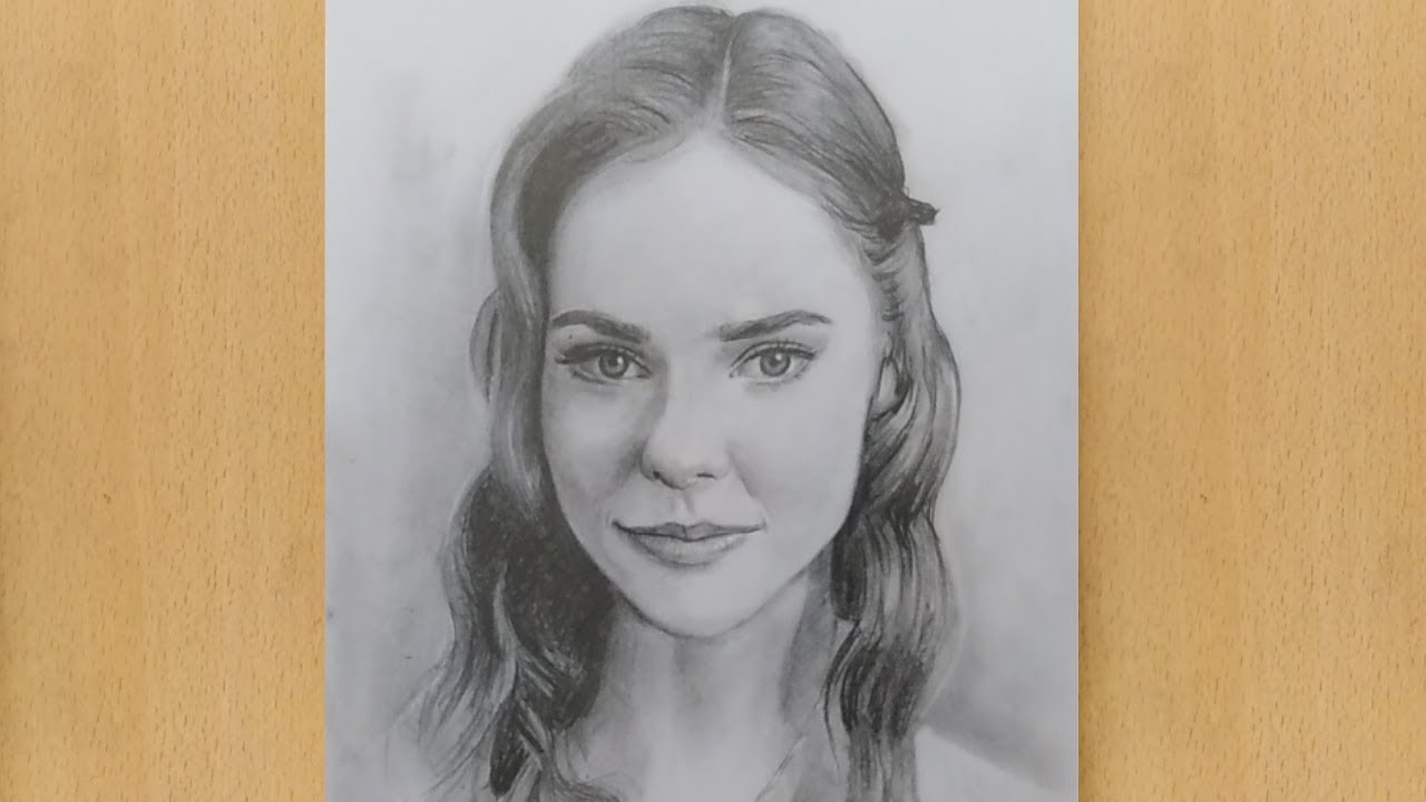 Alina Boz Portre Nasıl Çizilir | karakalem çizim | Portre Çizimi Adım ...