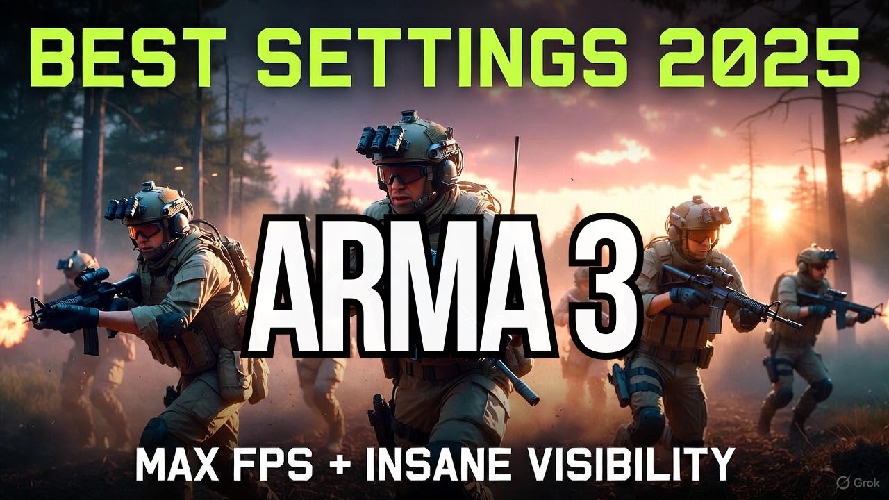 2025 Best Game Graphic Settings for Playing ARMA 3 - YouTube