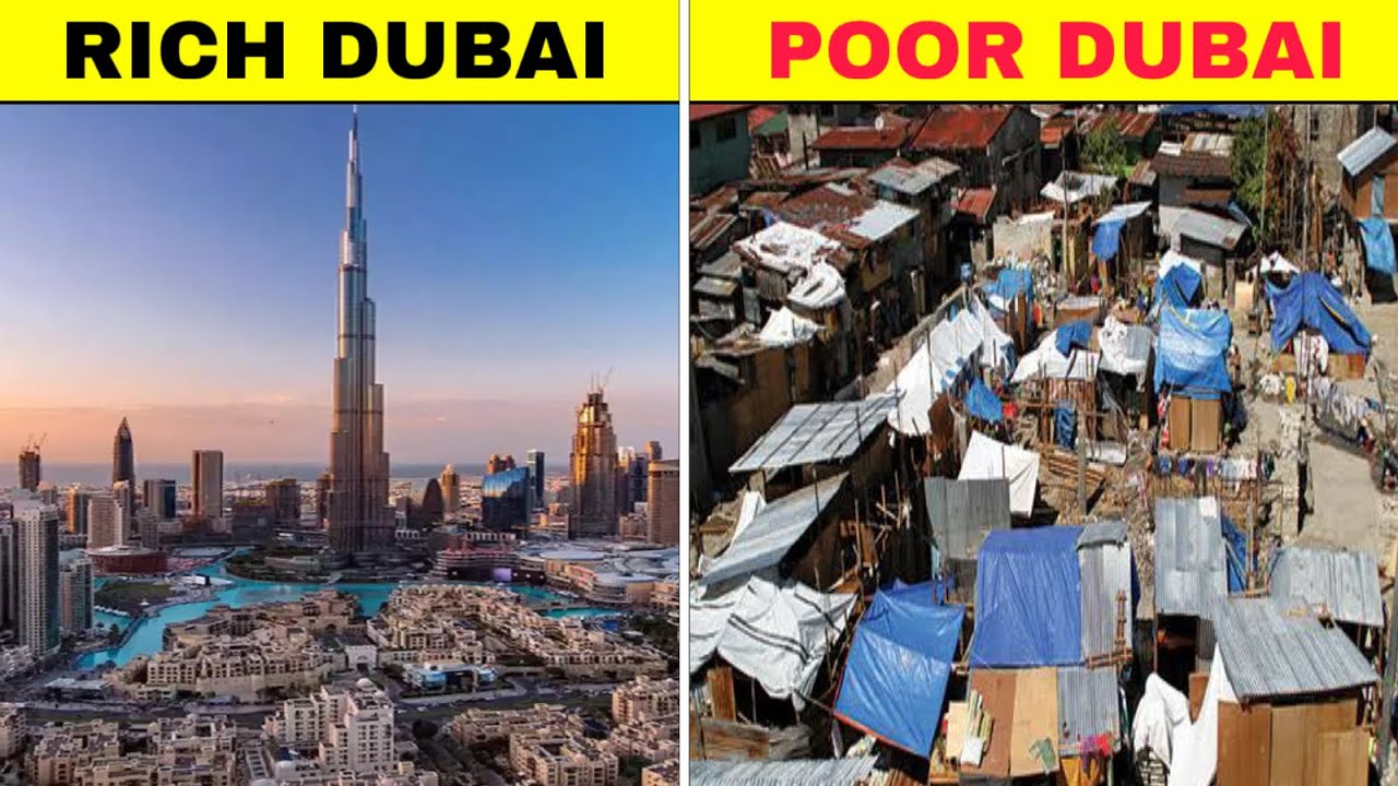 The 2 Sides Of Dubai | Rich vs. Poor - YouTube