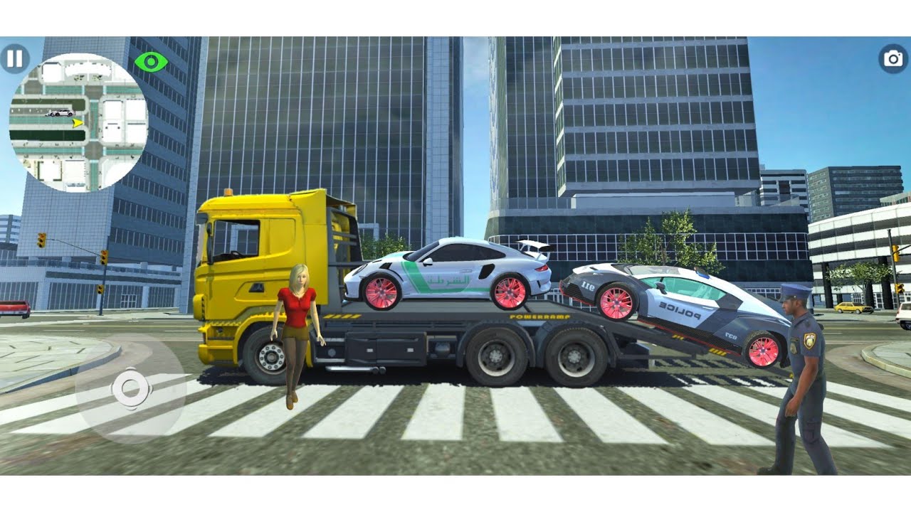 Police Car Delivery | Lambo & GT-R & GT | Android Gameplay - YouTube