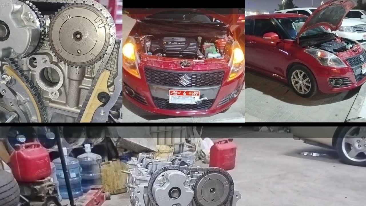 2013 suzuki swift engine rebuild. m16a engine timing step by step - YouTube