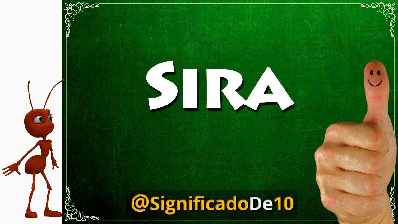 Significado del nombre Sira 【Significado de los Nombres】 - YouTube