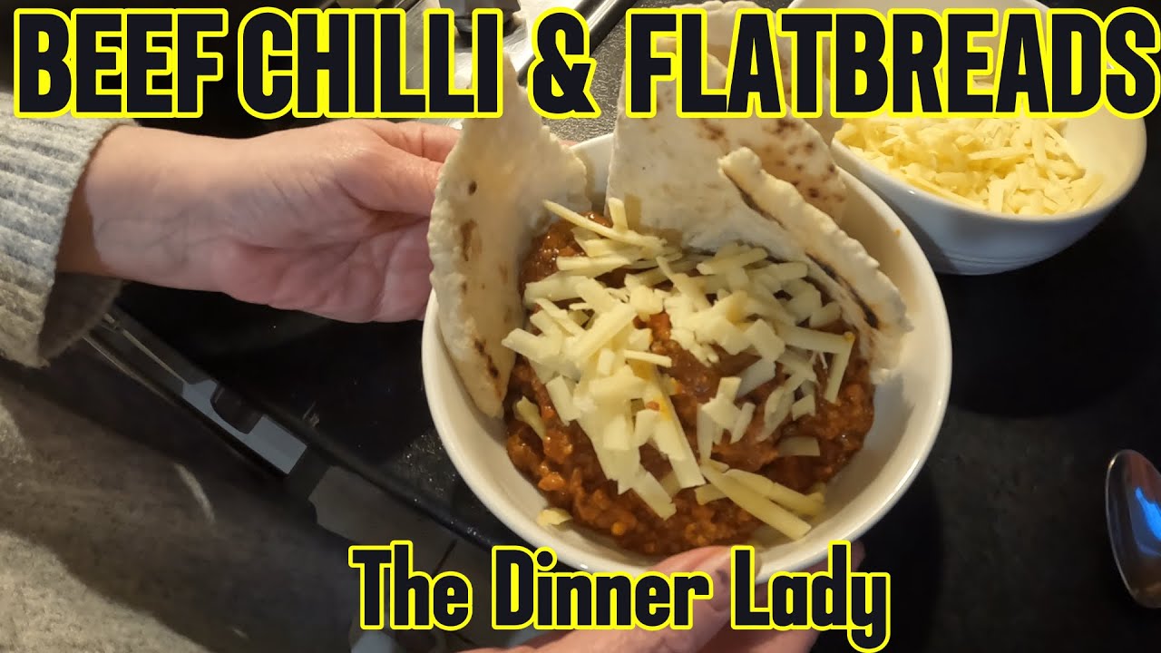 BEEF CHILLI & FLATBREADS - YouTube