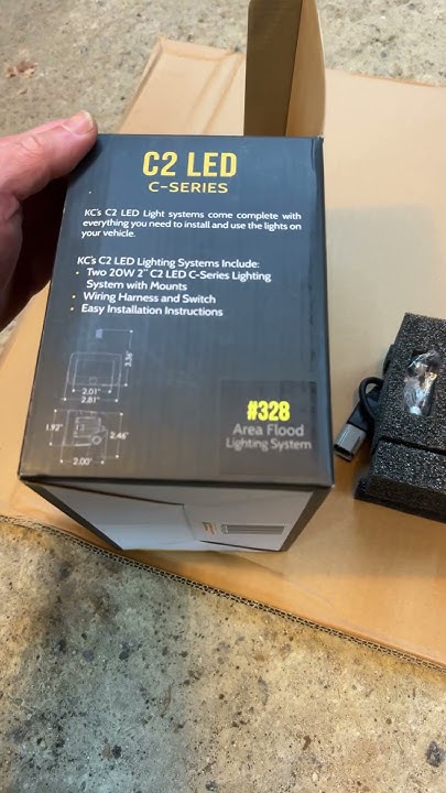 KC C2 led C series, kC led flood lights review before installation ...