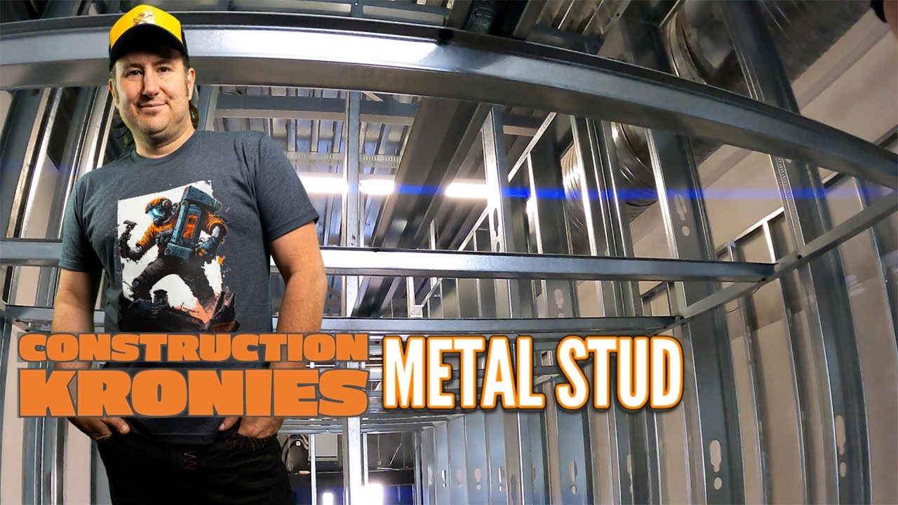 Metal Stud Ceilings Furring Bar & Angle - YouTube