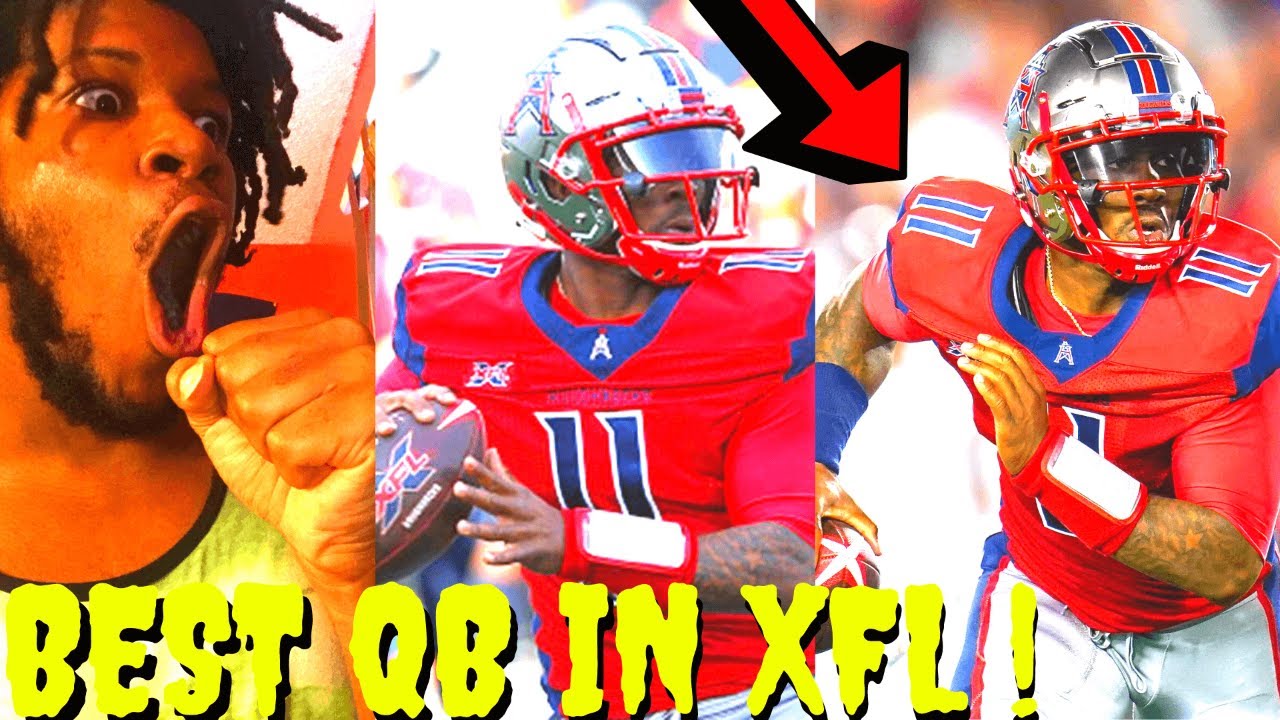 XFL'S BEST QB ! ST LOUIS BATTLEHAWKS VS HOUSTON ROUGHNECKS REACTION ...