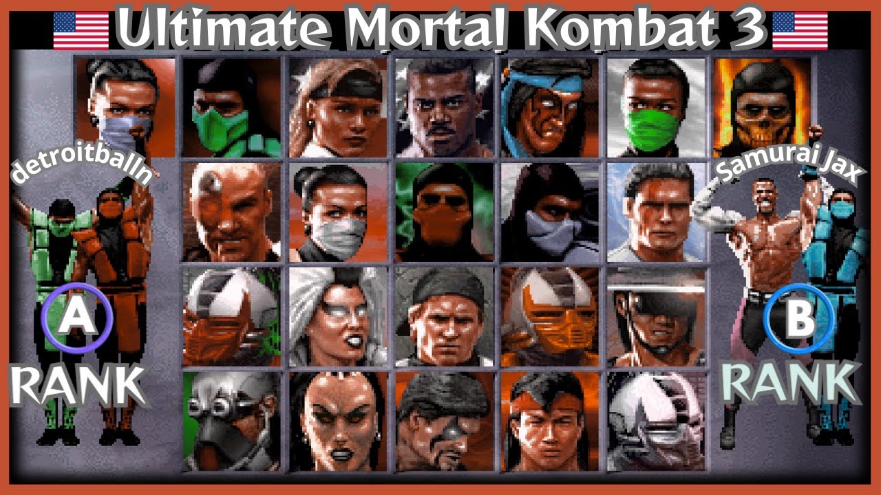 FT5 UMK3 detroitballn VS Samurai Jax - YouTube