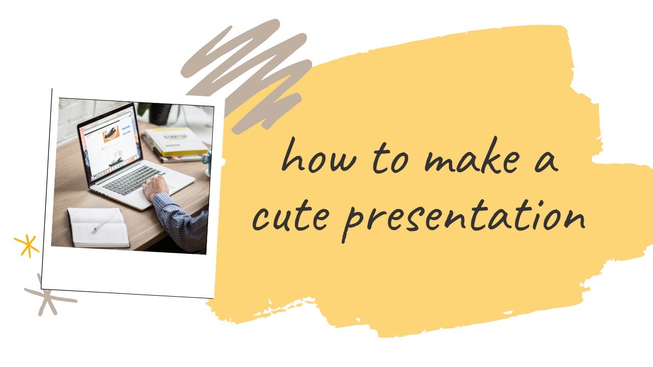 how to make a CUTE presentation | studying angel - YouTube