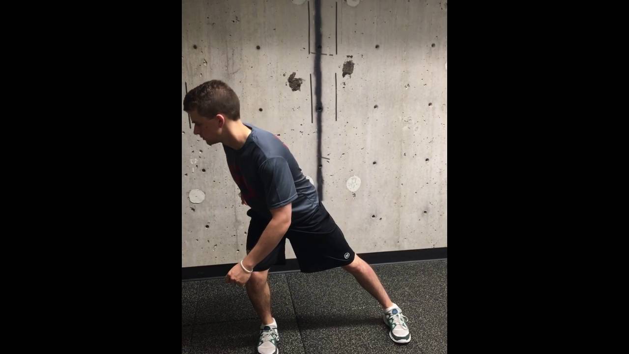 Lateral Lunge + Internal Rotation - YouTube