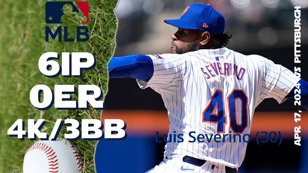 Luis Severino, April 17, 2024 | MLB highlights - YouTube