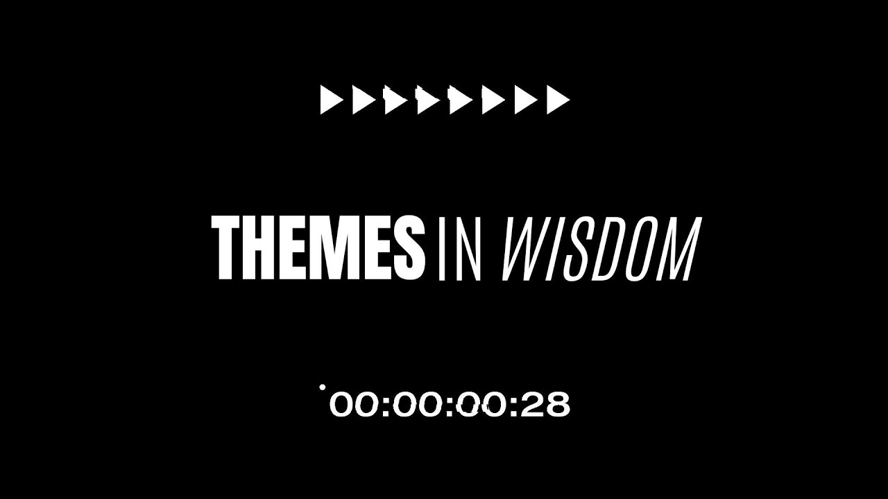 Themes in Wisdom - a youth theatre work by David Burton - YouTube