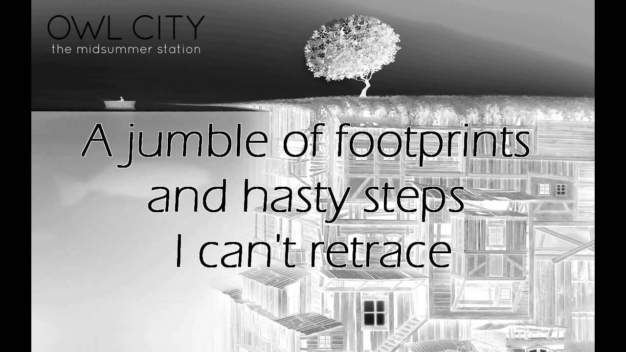 Owl City - Silhouette with Lyrics (HQ) - YouTube