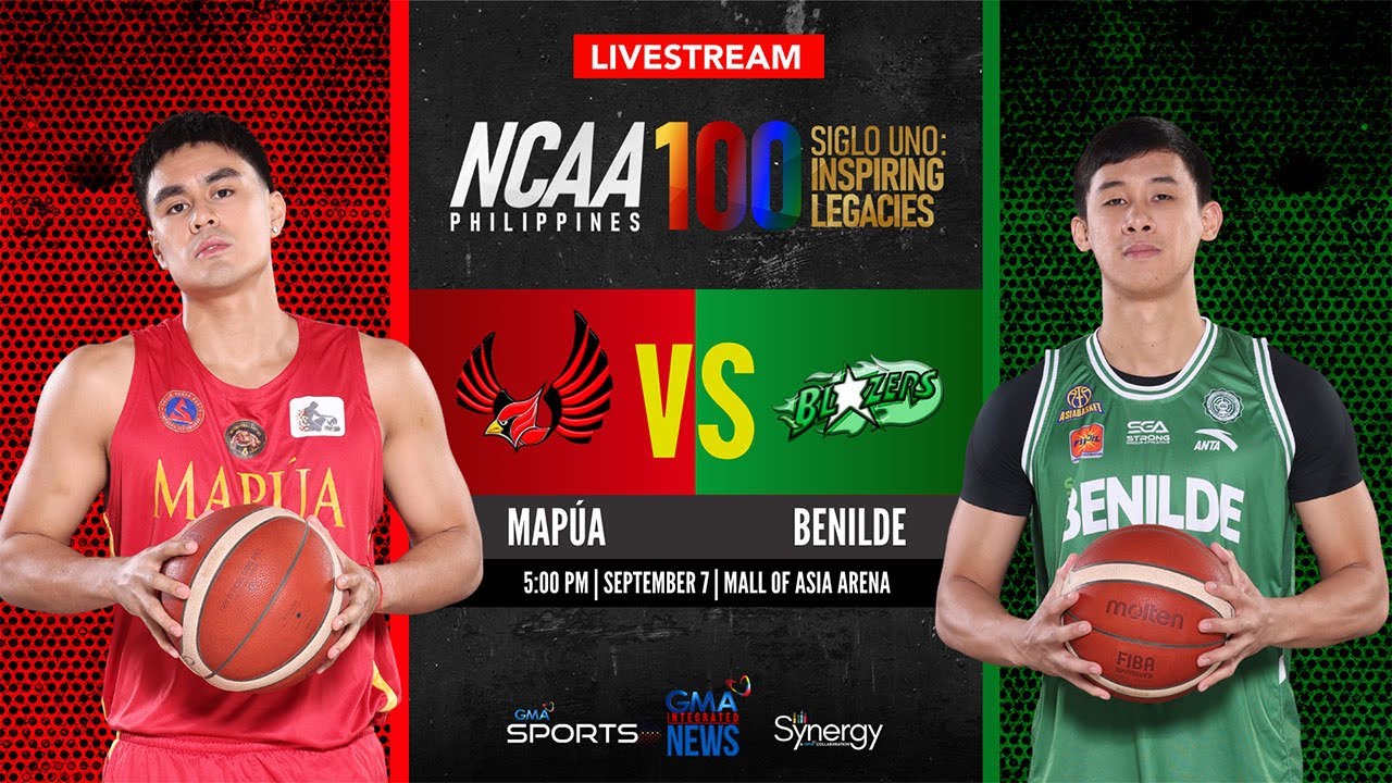 Mapúa vs Benilde (Men’s Basketball) | NCAA Season 100 - YouTube