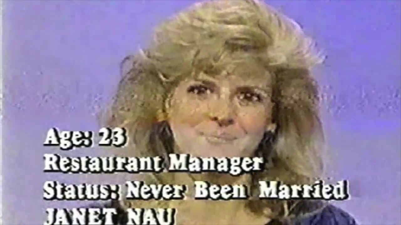 Janet Nau on Love Connection 0ct 6 1987 - YouTube