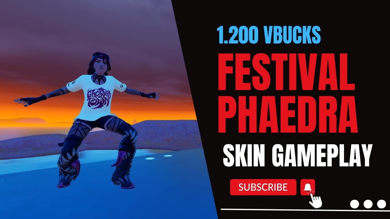Festival Phaedra Skin HD Gameplay – Fortnite - YouTube