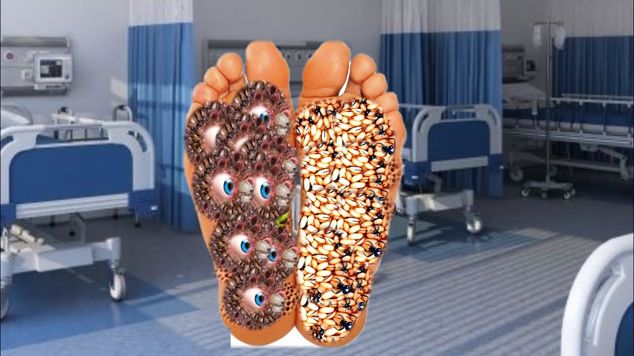 Digital Foot Art with Visual Effects – Relaxing & Satisfying Animation ...