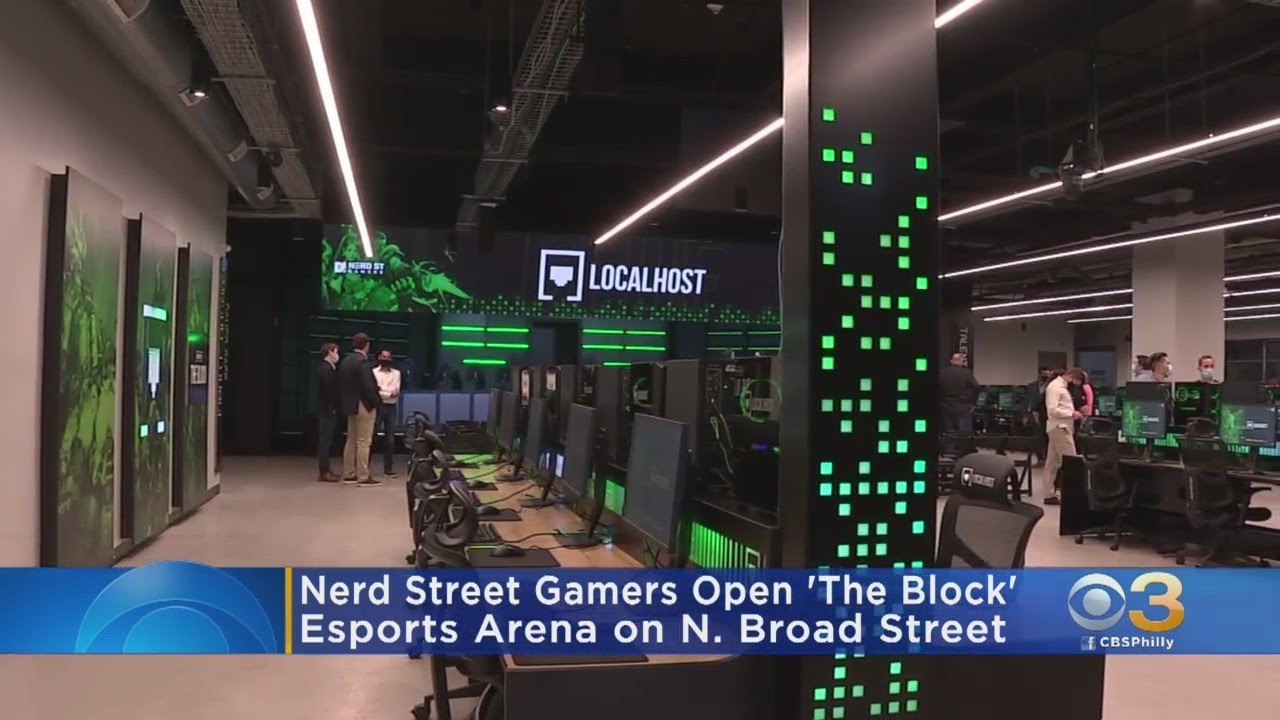 Nerd Street Gamers Open Esports Arena On North Broad Street - YouTube