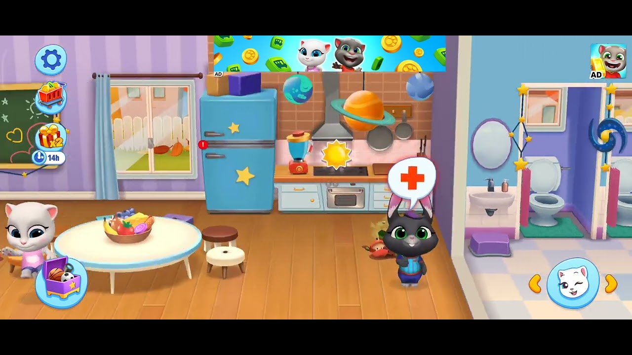 My Talking Tom Friends boo boos hurt 🤕💉 and doctor in the house 🩺 - YouTube