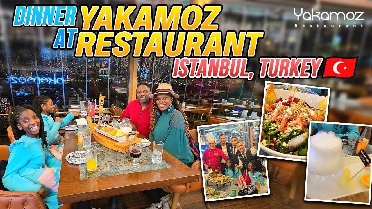 Dinner at Yakamoz Restaurant in Turkey | Yakamoz Restaurant Food ...