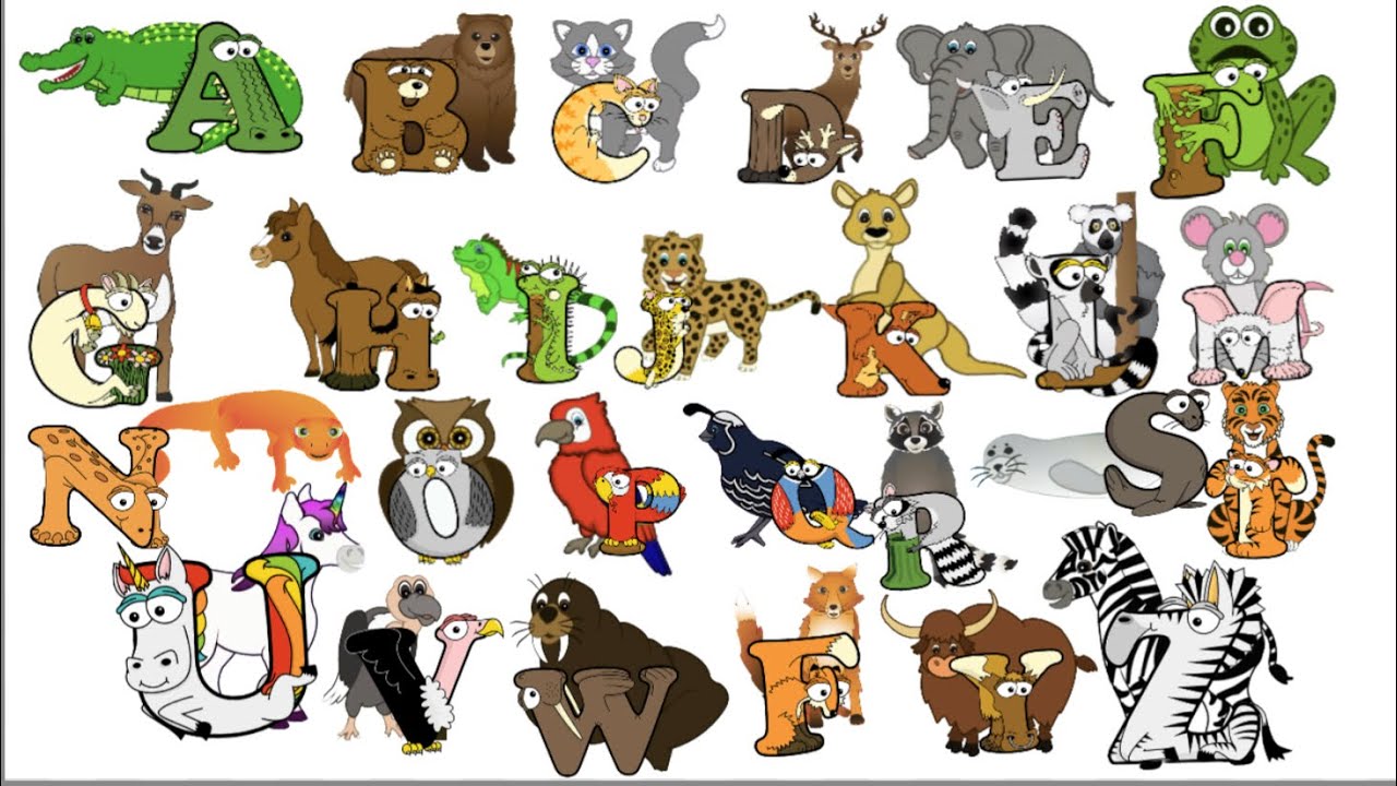 ABC animals - YouTube