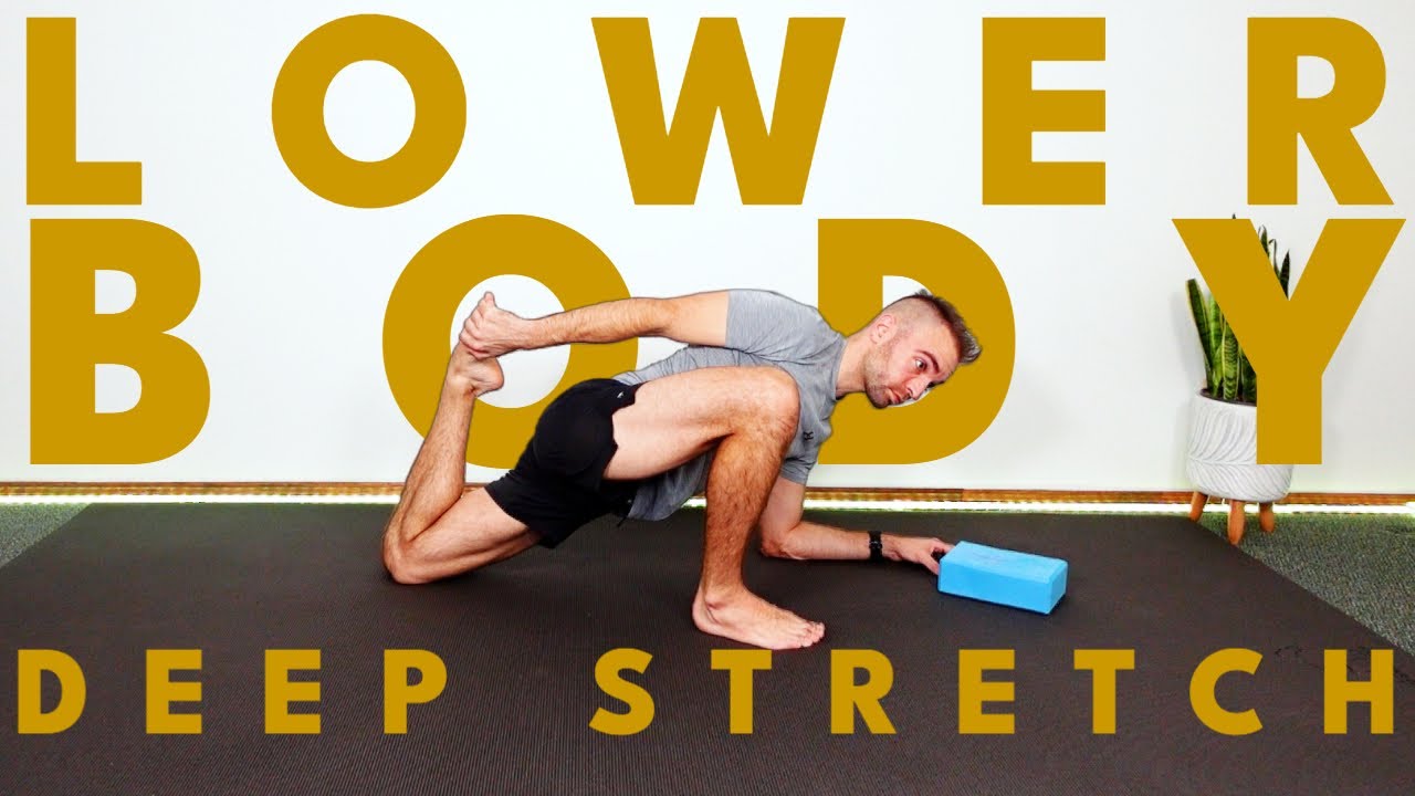 30 Minute Flexibility Routine // Deep Lower Body Stretch // Follow ...