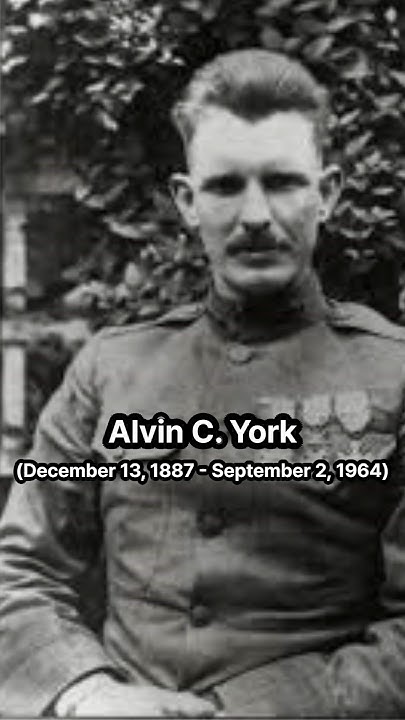 World War I hero "Alvin C. York" #america #war #hero #history #WWI - YouTube