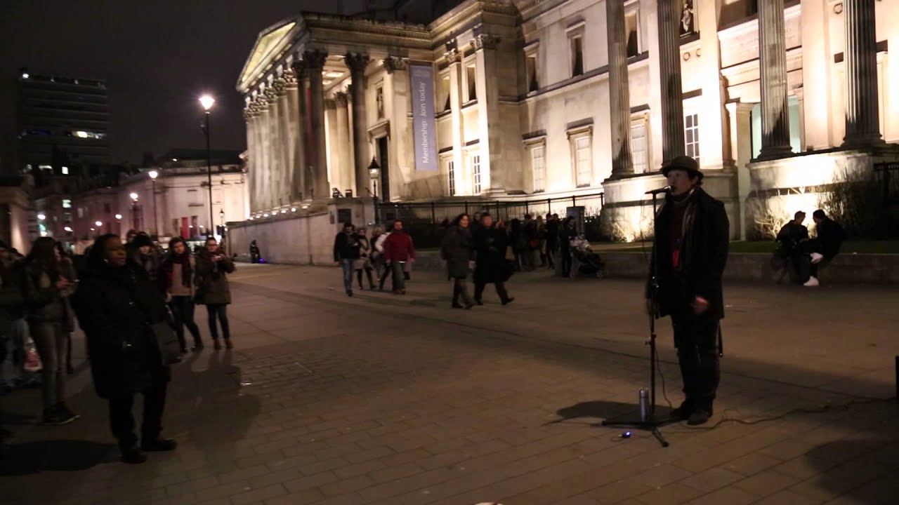 London Street Music / Show 03/1 Trafalgar Square HD - YouTube