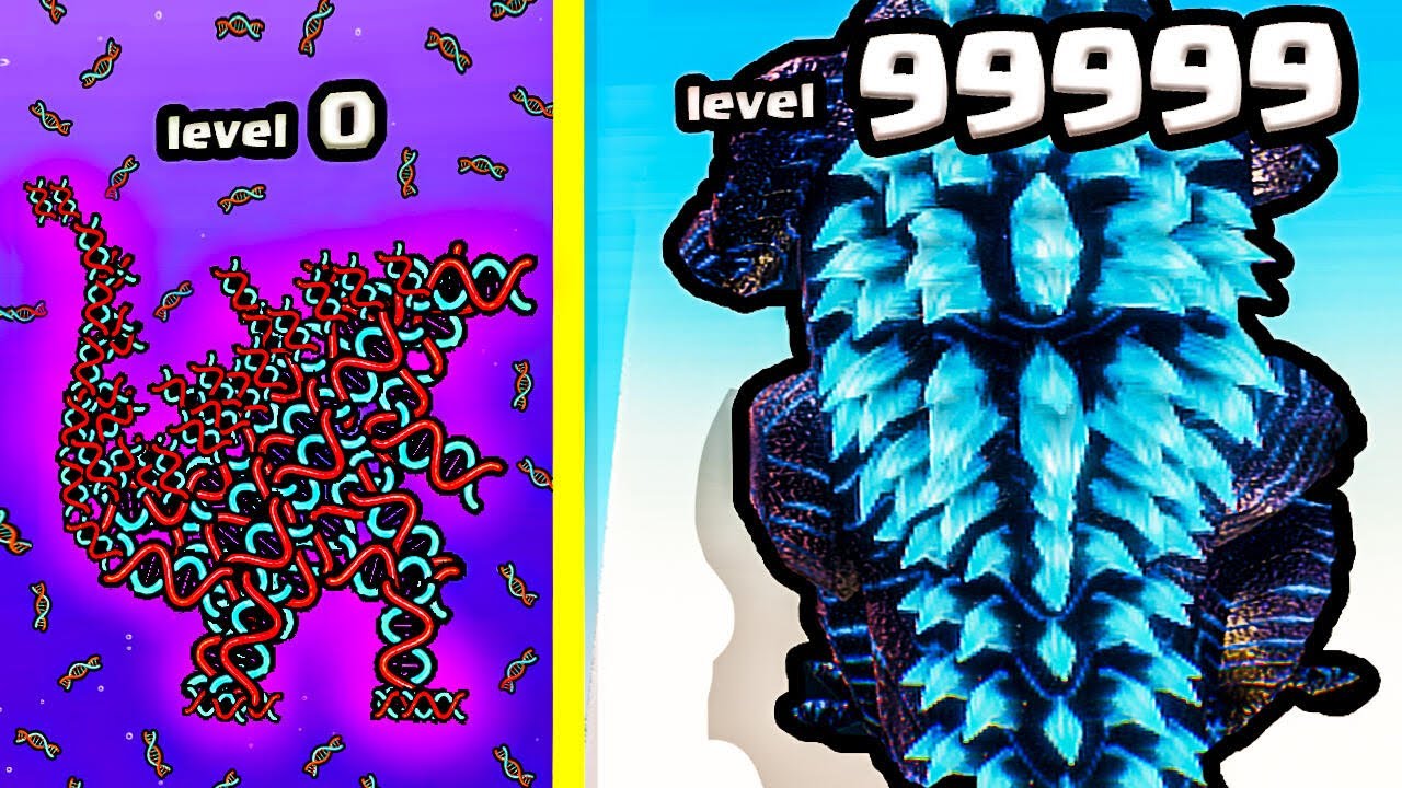 Evolving DNA to MAX LEVEL GODZILLA - YouTube
