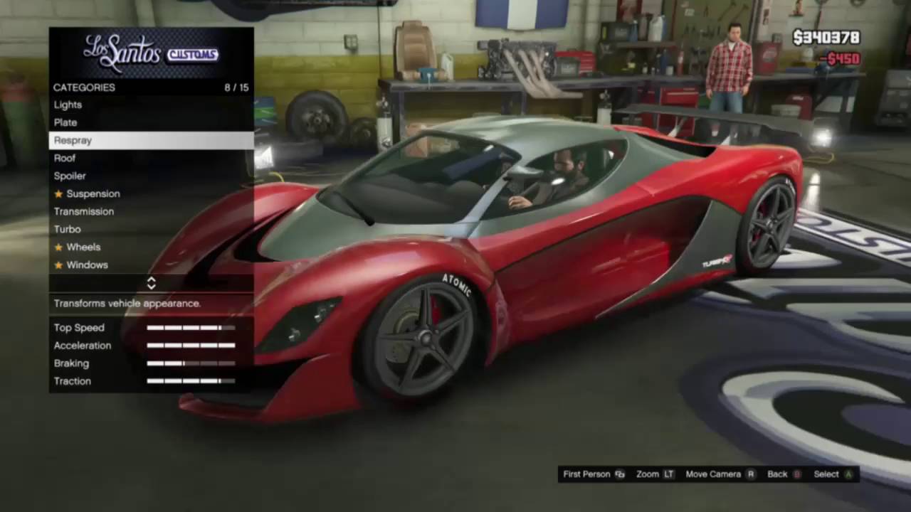 Gta v/ Grotti Turismo R customization!! - YouTube