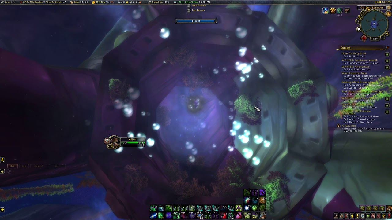 WoW the Steamvault instance entrance - YouTube