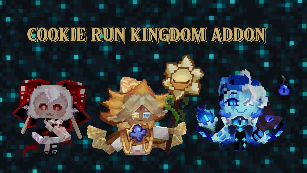 [NEW] COOKIE RUN KINGDOM ADDON FOR MINECRAFT (MCPE) - YouTube
