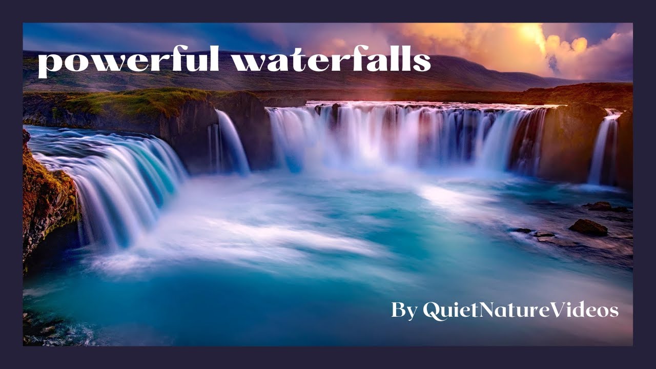 Powerful Waterfalls - 1hr - YouTube