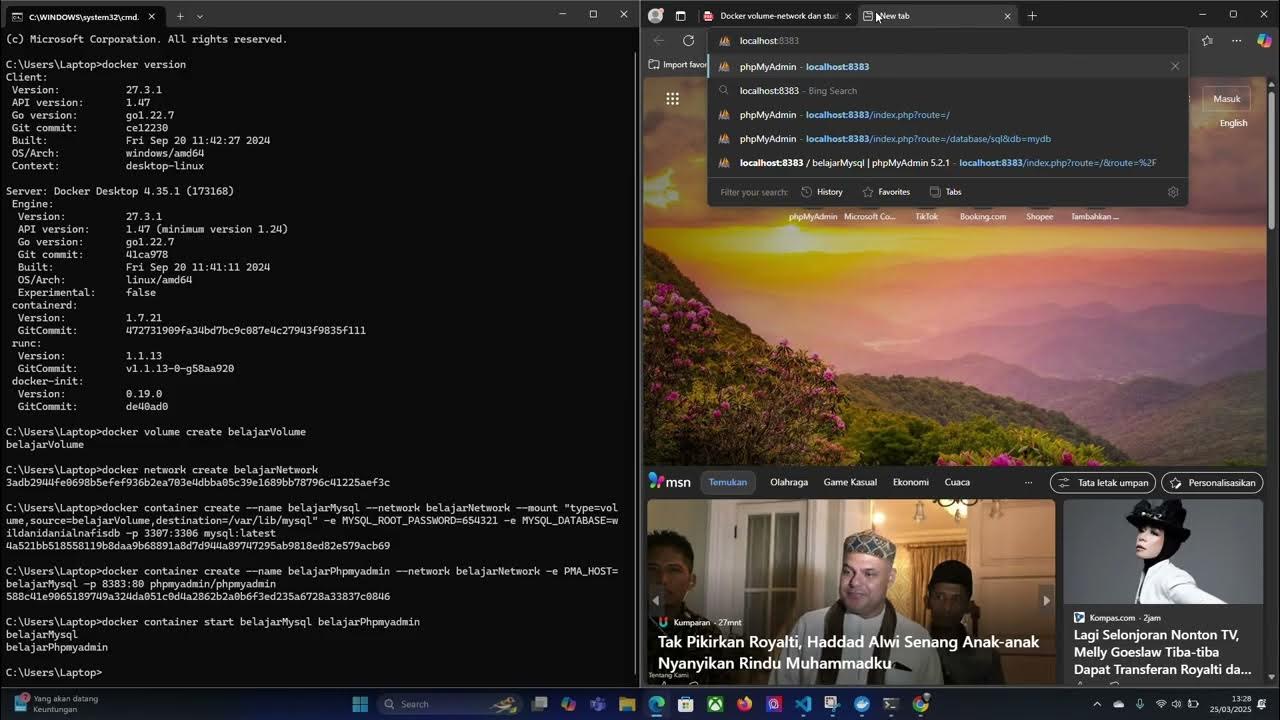 Tugas Sistem Terdistribusi (Docker) - YouTube