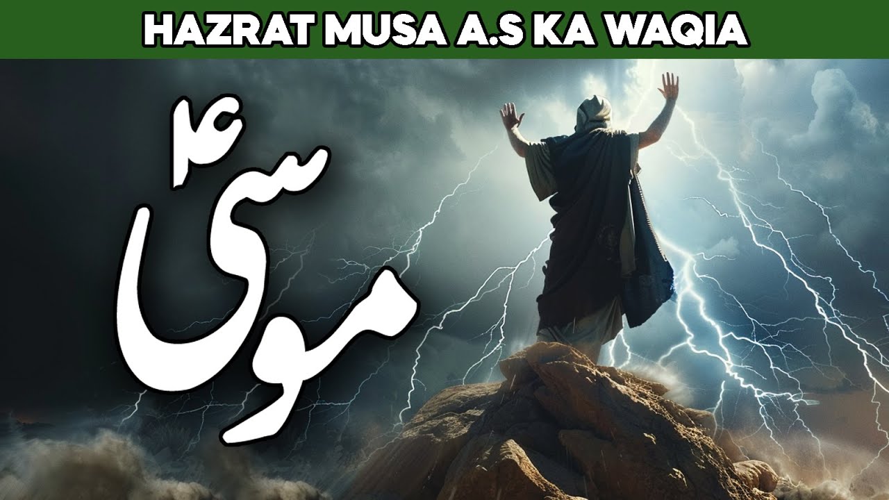 Syedna Hazrat Musa AS Ka Waqia | Sea Splitting | Darya e Neel | Qasas ...