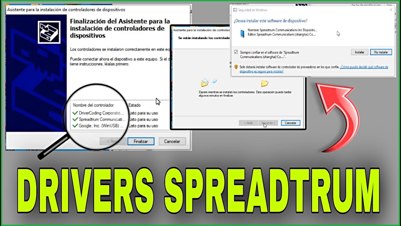 Drivers Spreadtrum SPD Windows | CONTROLADORES USB SPD - YouTube