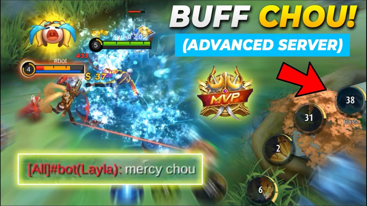CHOU ADVANCED SERVER UPDATE! REVAMP/BUFF CHOU!?- MLBB - YouTube