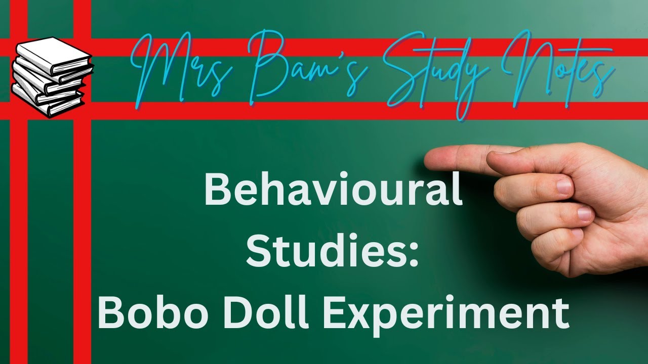 The Bobo Doll Experiment - Albert Bandura - YouTube