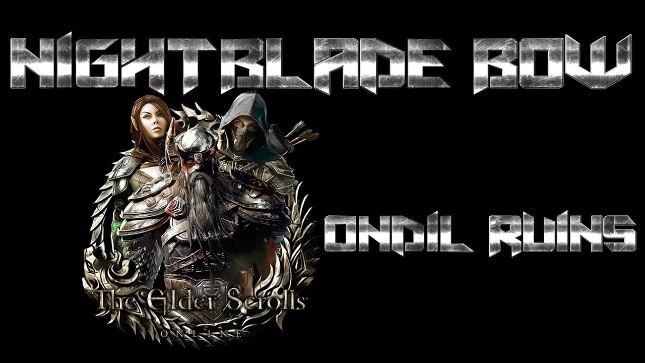 The Elder Scrolls Online - Ondil Ruins Nightblade - YouTube