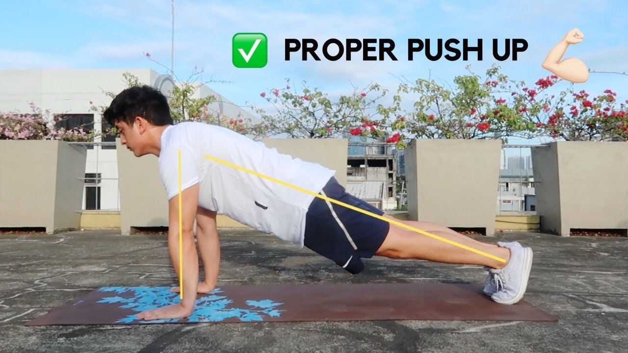 HOW TO LEARN PUSH UPS FOR BEGINNERS || Miguel Echano - YouTube