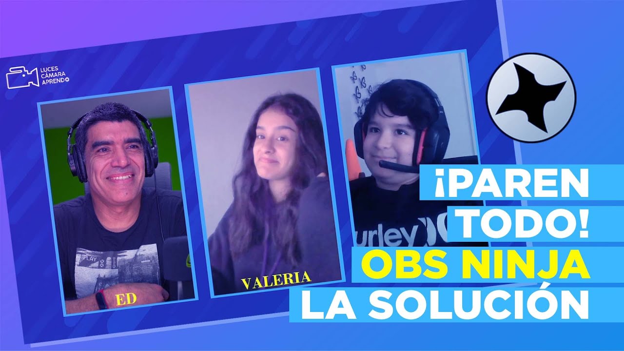 ¡OBS NINJA! Para conferencias y entrevistas EN VIVO - YouTube