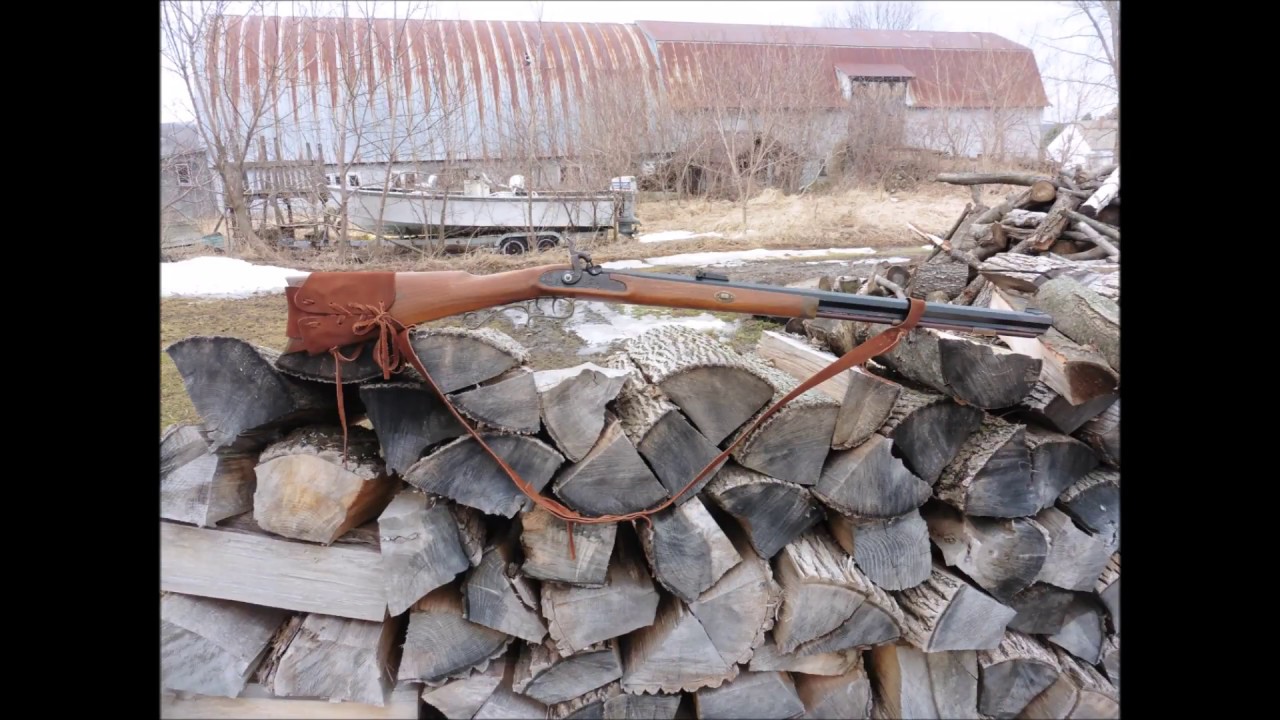 Shooting The TC Hawkens 50 Caliber First Time - YouTube