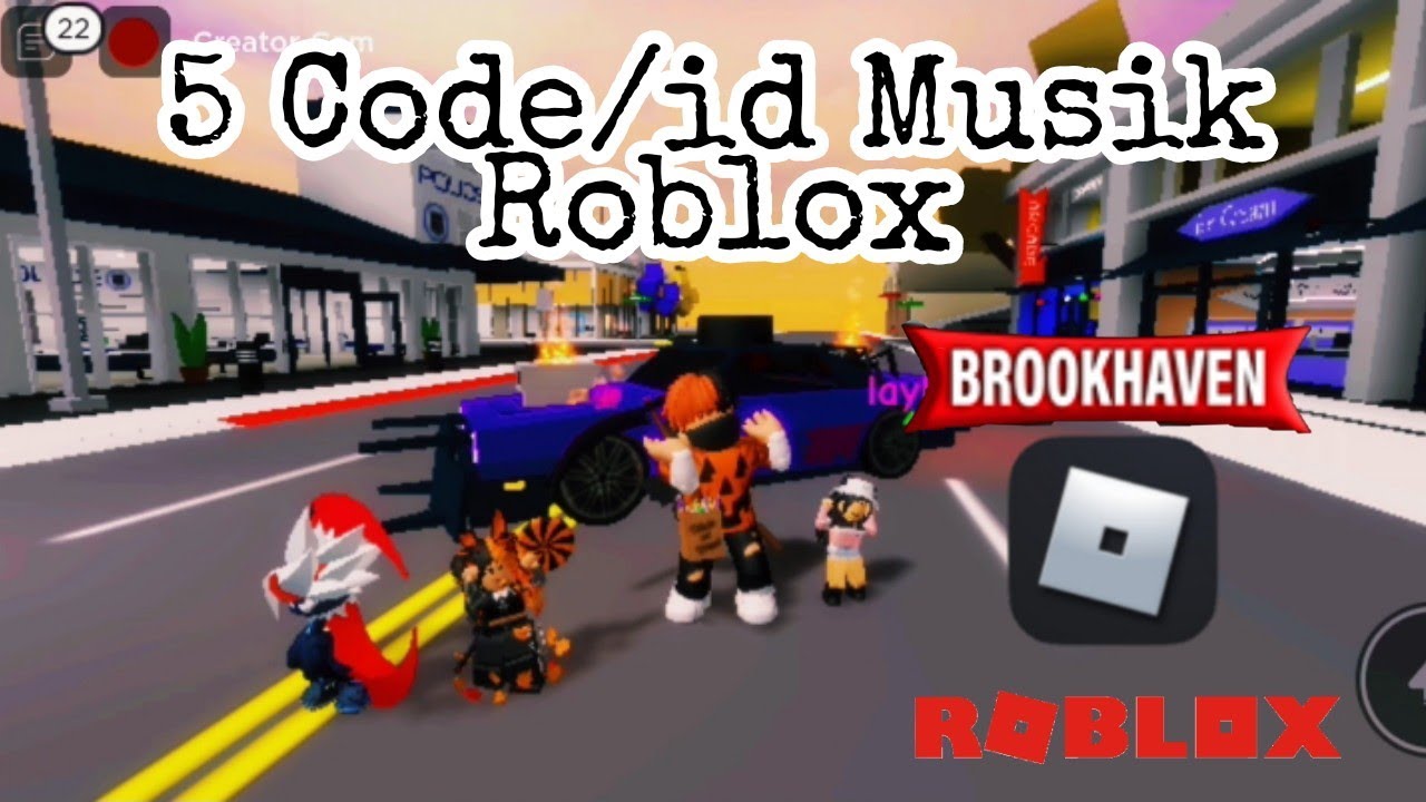 5 CODE/ID MUSIK ROBLOX (BROOKHAVEN) - YouTube